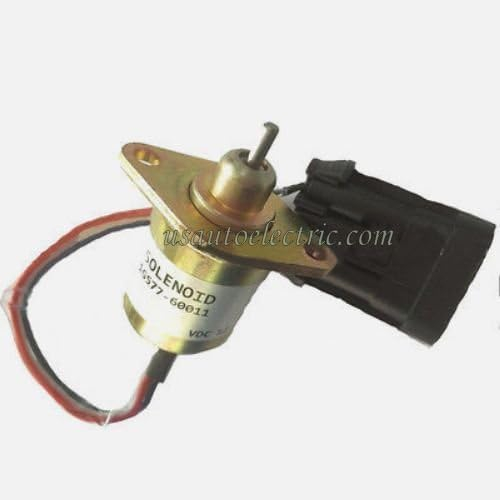 Solenoid, For Kubota Diesel, Bobcat Fuel Shut Off, S220 S250 S300 S330 ...